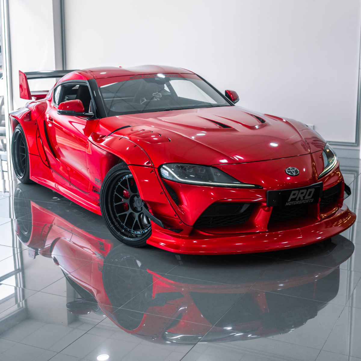 Toyota Supra gets a full overhaul using 970RA Luscious Lips: ORAFOL ...