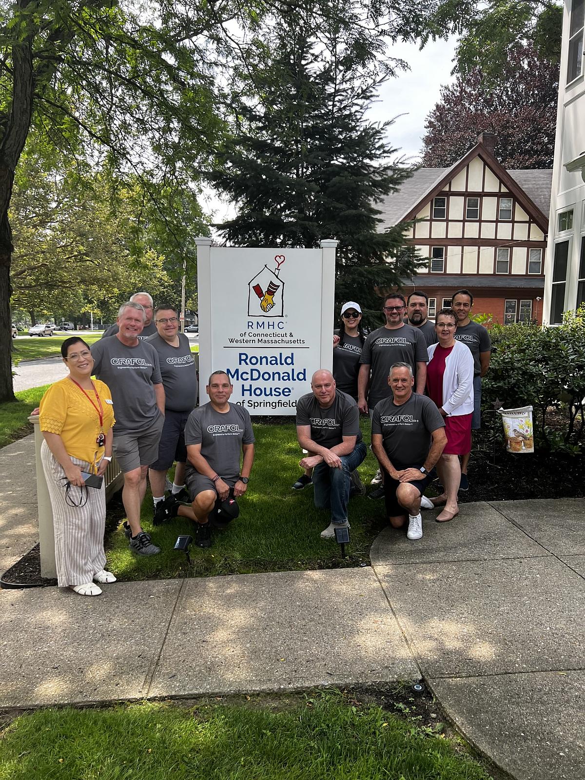 ORAFOL Americas + Ronald McDonald House Springfield, MA: ORAFOL Americas