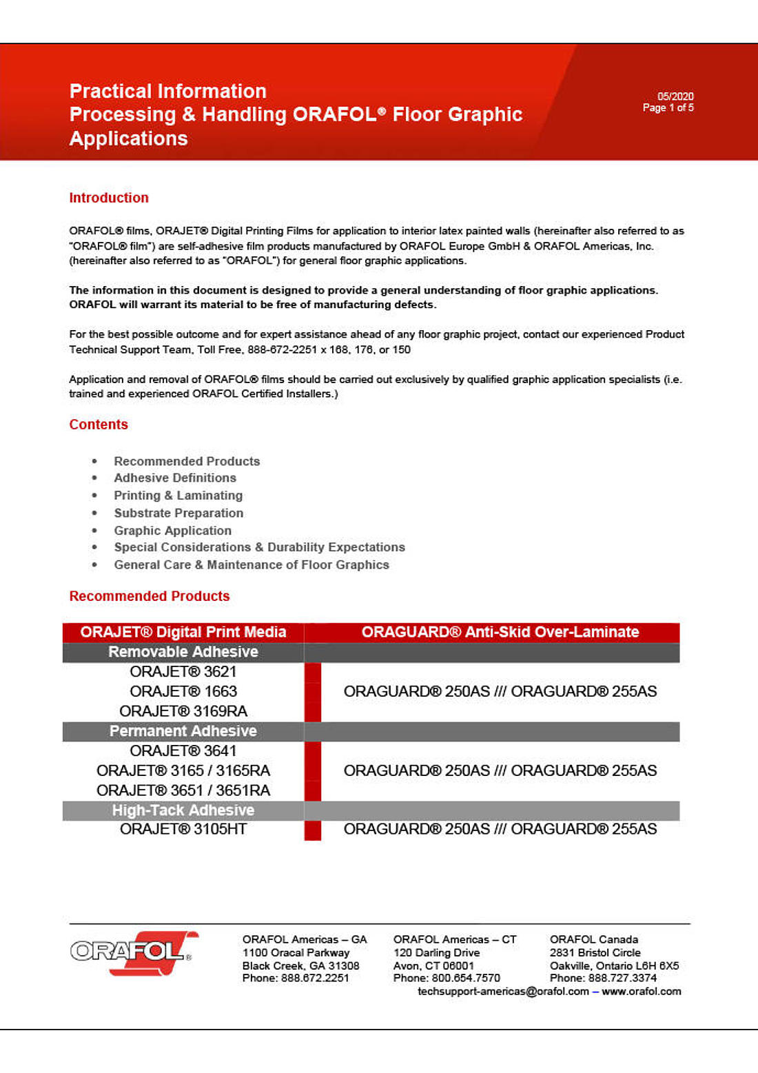 ORAJET® 3651 : ORAFOL Americas